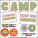 Camping Bulletin Board, Back to School Classroom Decor, Nature ...