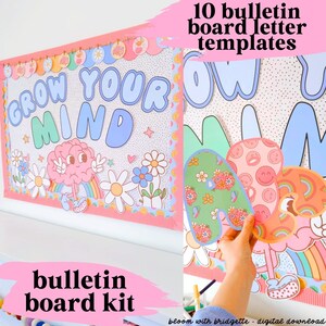 Growth Mindset Classroom Decor Bundle, Bulletin Board, Posters ...