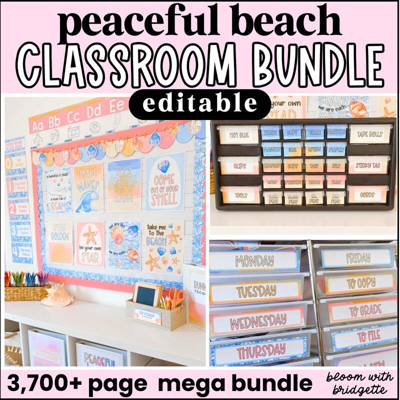 Beach Themed Bulletin Board - Etsy