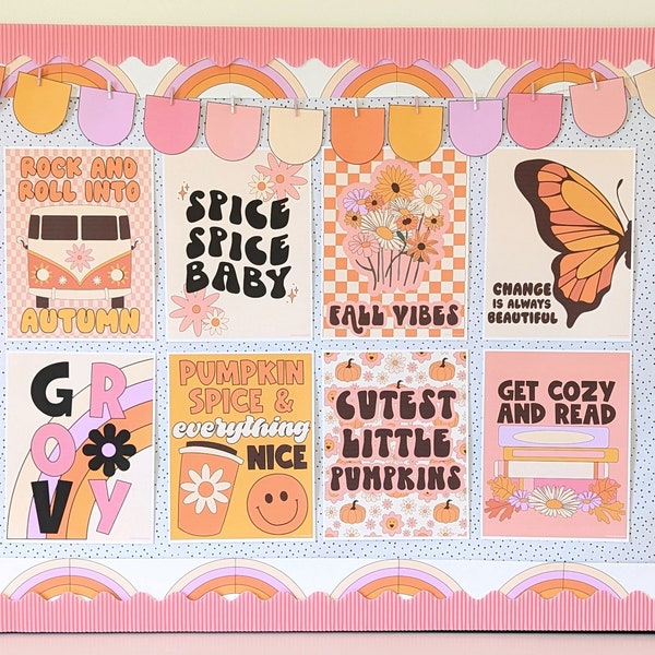 Fall Bulletin Board - Etsy