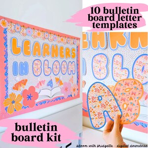Bright Spring Classroom Decor Bundle, Bulletin Board, Posters ...