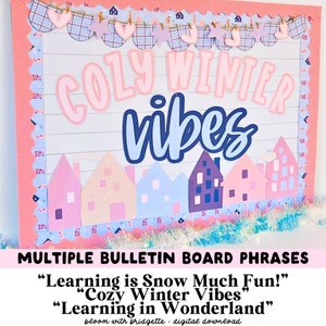 Winter Wonderland Bulletin Board Kit and Student Activity, Classroom ...