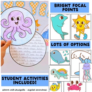 Retro Summer Bulletin Board, End of Year Bulletin Board, Summer Craft ...