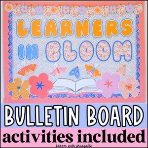 Spring Bulletin Board, April Bulletin Board, Spring Craft, Spring ...
