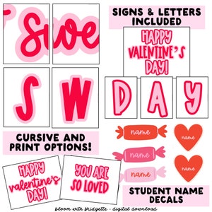 Valentine's Day Bulletin Board, February Bulletin Board, Valentines Day ...