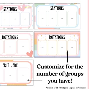 Modern Pastel Editable Slide Templates, Editable Classroom Decor ...