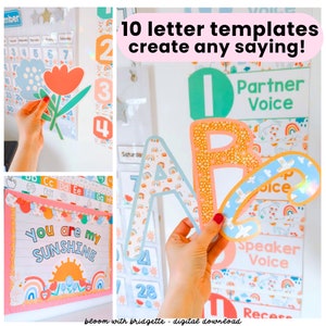 Sunshine Classroom Decor Mini Bundle, Back to School Decorations ...