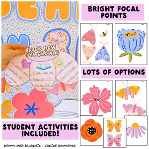 Spring Bulletin Board, April Bulletin Board, Spring Craft, Spring ...
