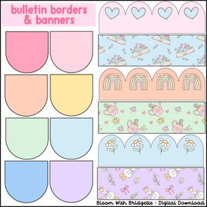 Bilingual Spring Bulletin Board, Spanish Classroom Decor, Spring ...