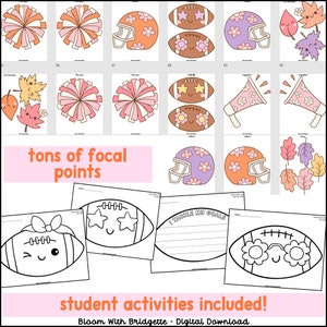 Fall Football Bulletin Board, Classroom Decor, Bulletin Board, Goal ...