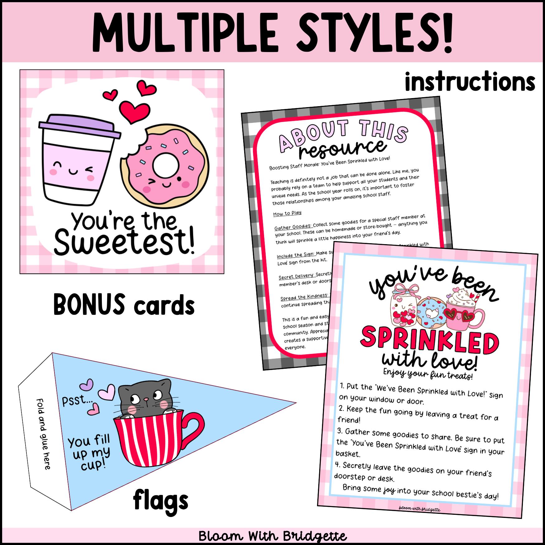 You've Been Sprinkled With Love, Staff Kindness, Morale Booster ...