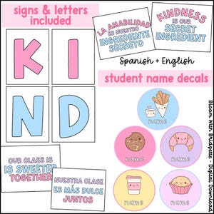 Bilingual Valentine's Day Bulletin Board, Spanish Classroom Decor ...