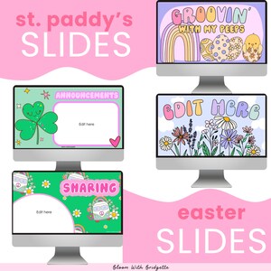 Seasonal Slide Templates Bundle, Holiday Slide Templates MEGA Bundle ...
