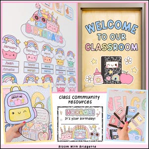 Composition Notebook Classroom Decor | Bilingual Friendly | Pastel ...