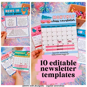 Retro Christmas Classroom Decor Bundle, Winter Bulletin Board ...