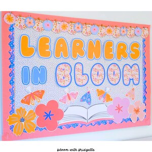Spring Bulletin Board, April Bulletin Board, Spring Craft, Spring ...