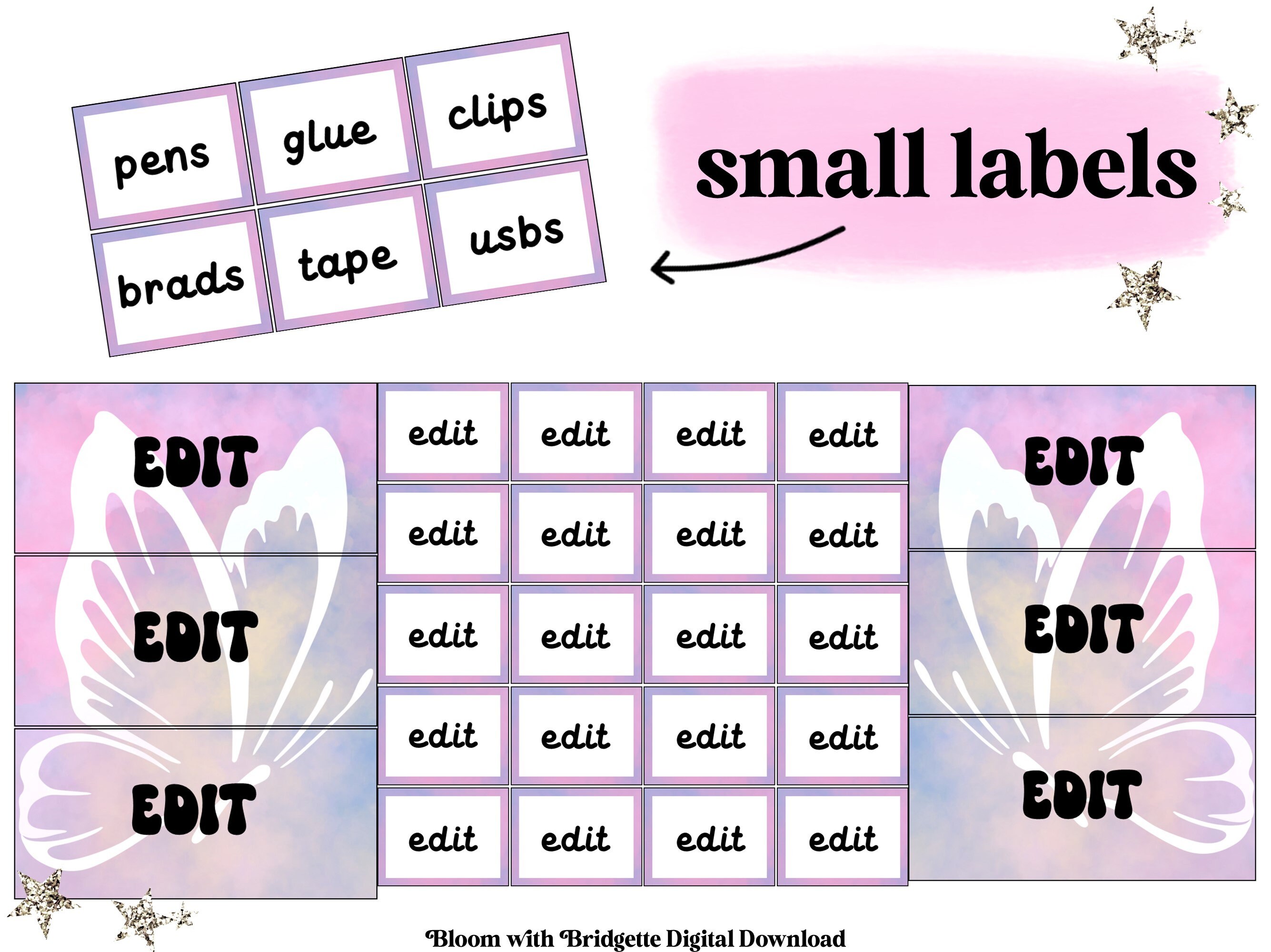 Swiftie Inspired Teacher Toolbox Labels, Pastel Classroom Decor ...