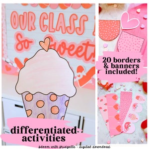 Valentine's Day Bulletin Board, February Bulletin Board, Valentines Day ...