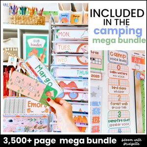 Camping Classroom Slide Templates, Daily Google Slides and Powerpoint ...