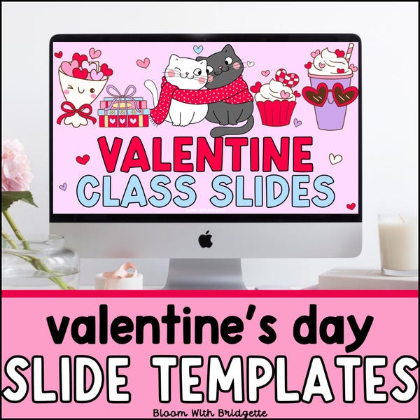 Valentine Class Slides - Etsy