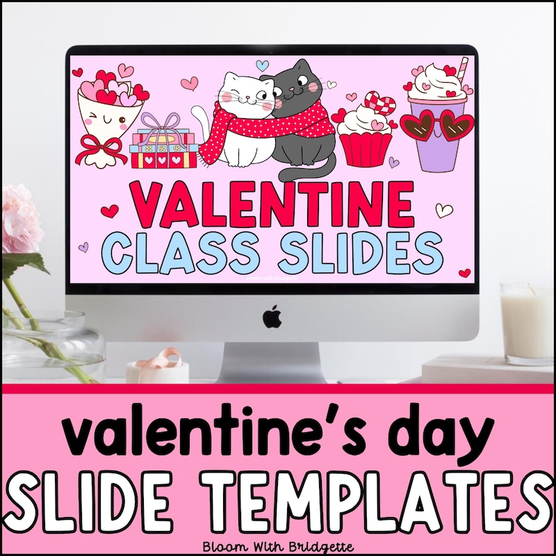 Valentine Class Slides - Etsy