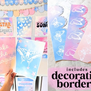 Swiftie Inspired Classroom Poster Display, EDITABLE Posters, Easy ...