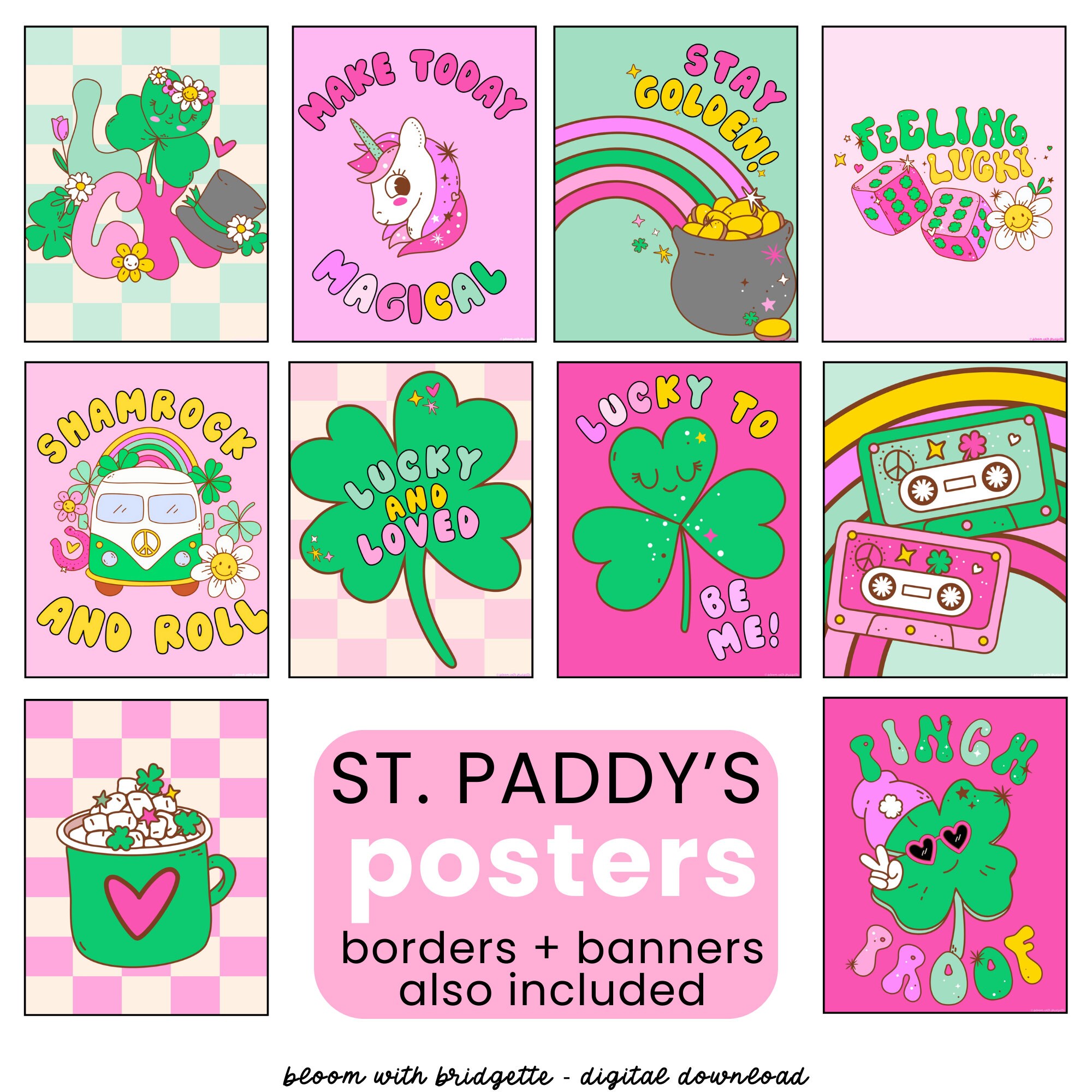 Seasonal Classroom Poster Bundle, Holiday Poster MEGA Bundle, Classroom ...