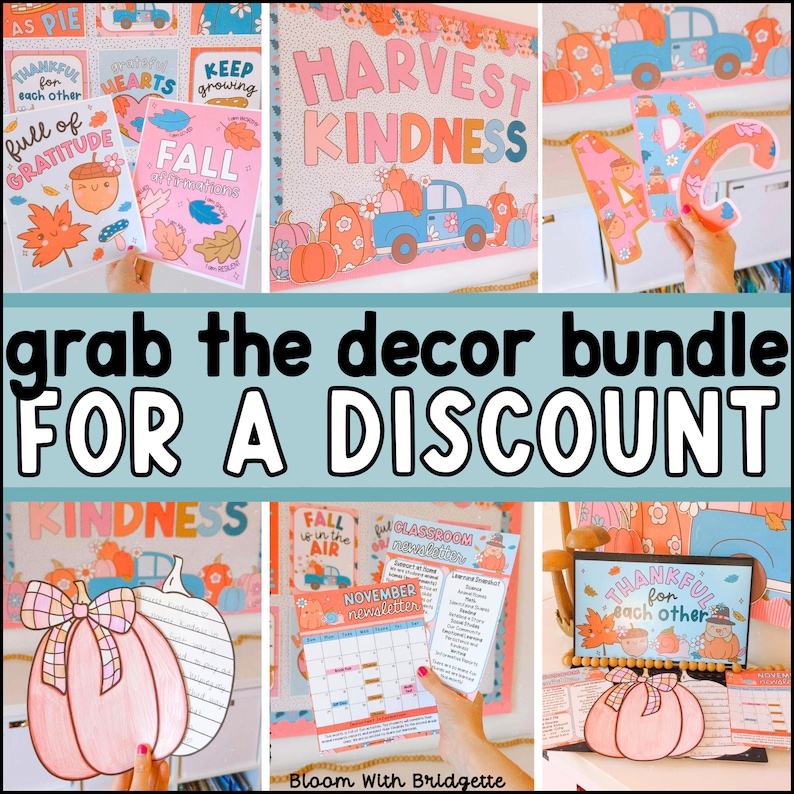 Thanksgiving Bulletin Board, Classroom Decor, Kindness Bulletin Board ...