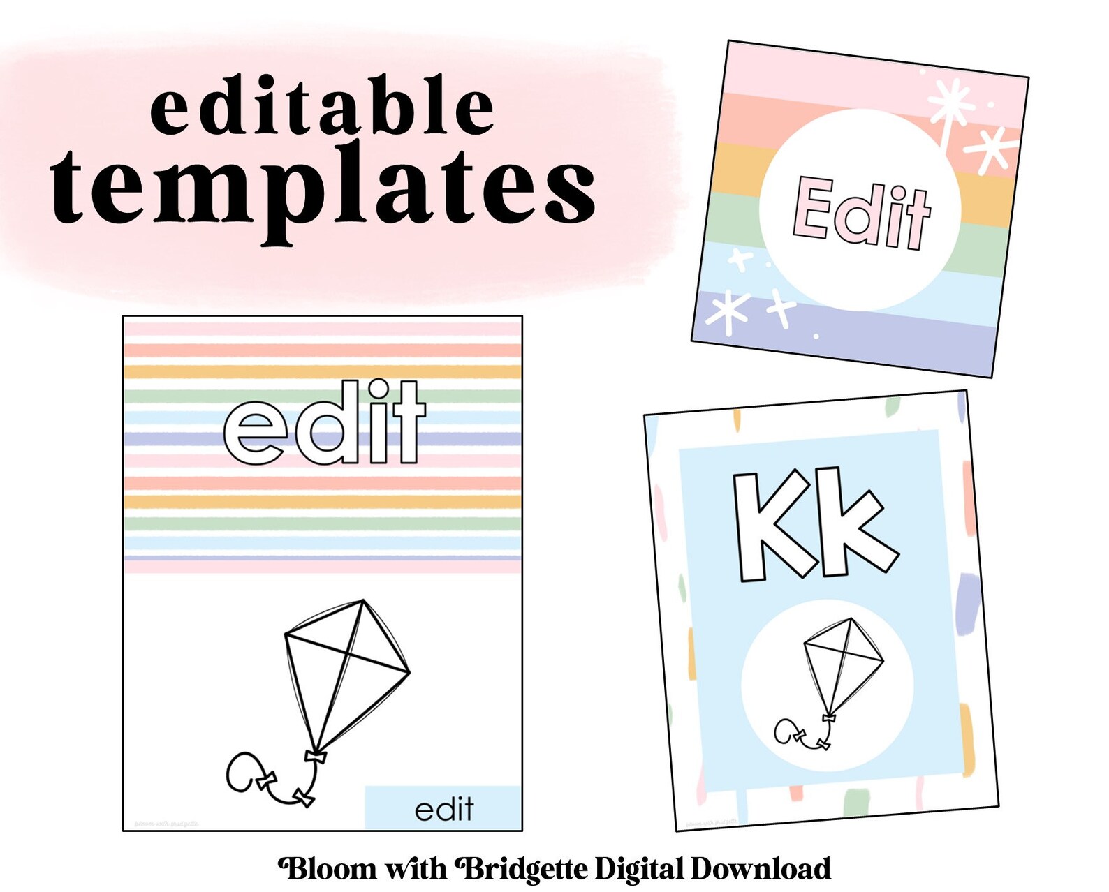 Classroom Alphabet Posters Primary Alphabet Posters With - Etsy