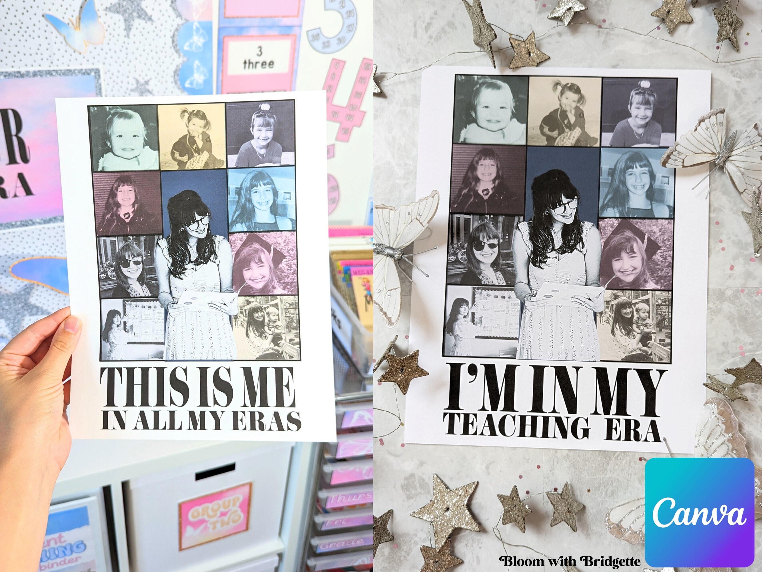 Eras Inspired Poster Template Teacher Eras Poster Swiftie - Etsy