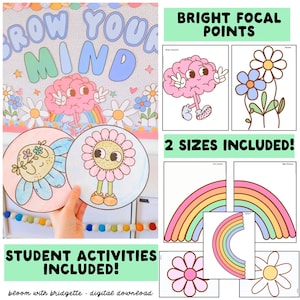 Growth Mindset Bulletin Board, Back to School Bulletin Board, Social ...