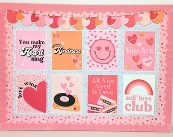 Modern Pastel Classroom Decor Bundle Editable Calm Classroom - Etsy