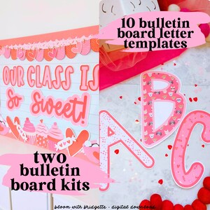Valentine's Day Classroom Decor Bundle, Bulletin Board, Posters ...
