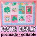 New Year Classroom Posters, Editable Bulletin Board, Classroom Door ...