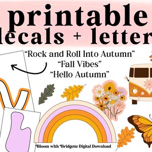 Retro Fall Bulletin Board Kit and Student Activity, Autumn Bulletin ...