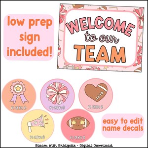 Fall Football Door Decor, Classroom Decor, Back to School, Welcome Door ...