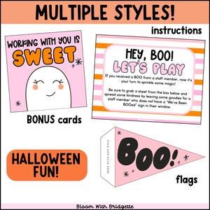 You've Been Booed, Fall Staff Morale Booster, Kindness Activity ...