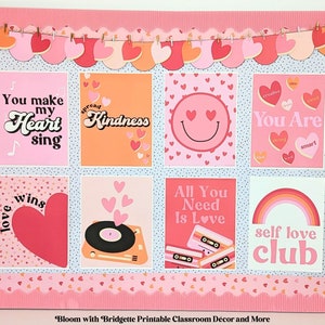Valentine's Day Classroom Decor Bundle, Random Acts of Kindness Decor ...