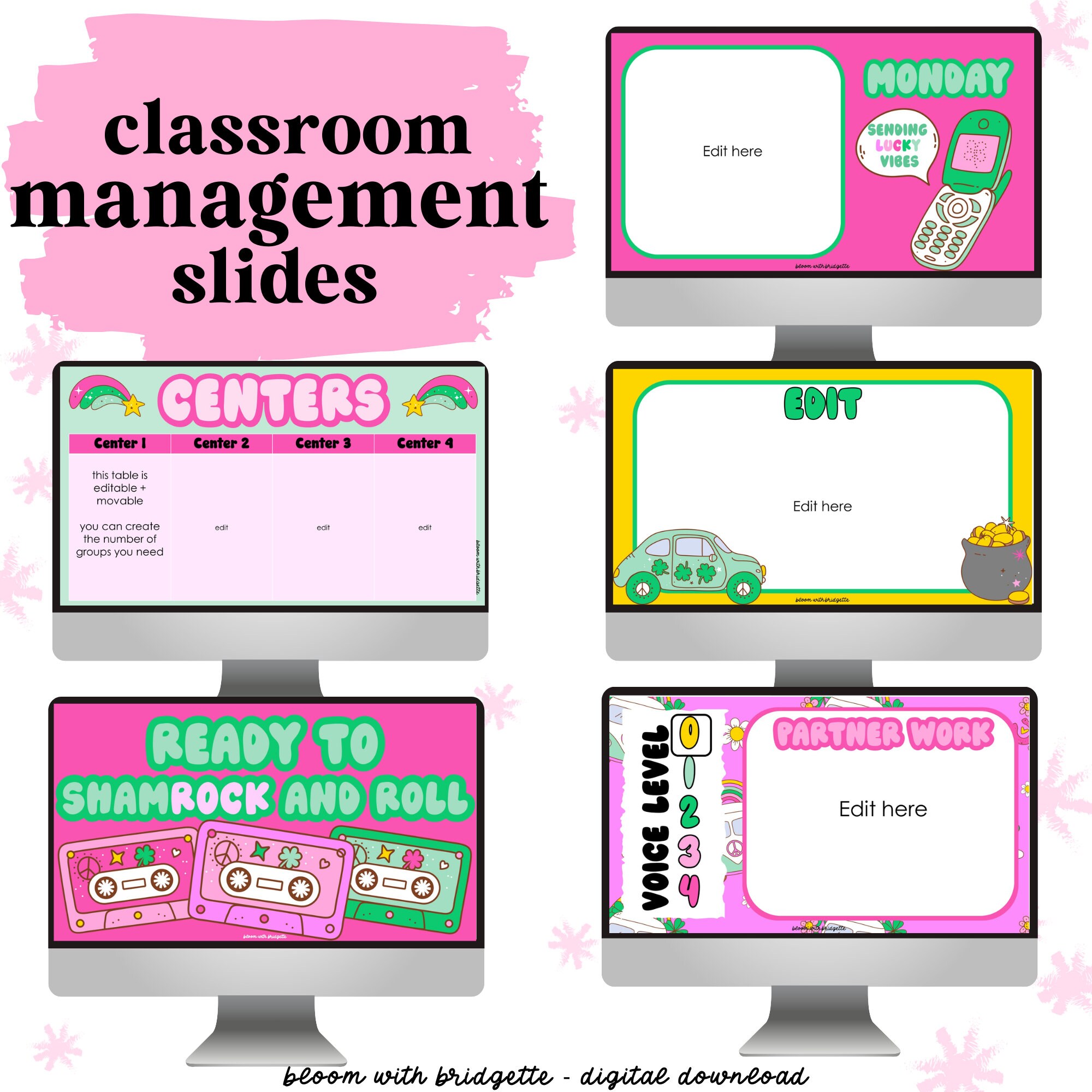 St. Patricks Day Daily Google Slides and Powerpoint Templates With ...
