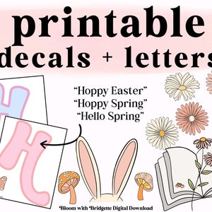 Retro Easter Bulletin Board Kit and Student Activity, Spring Bulletin ...