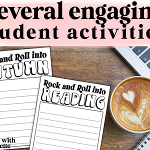 Retro Fall Bulletin Board Kit and Student Activity, Autumn Bulletin ...