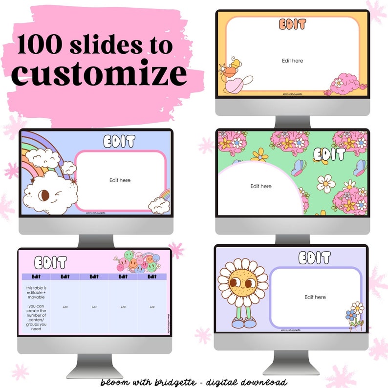 Growth Mindset Classroom Slide Templates, Daily Google Slides and ...