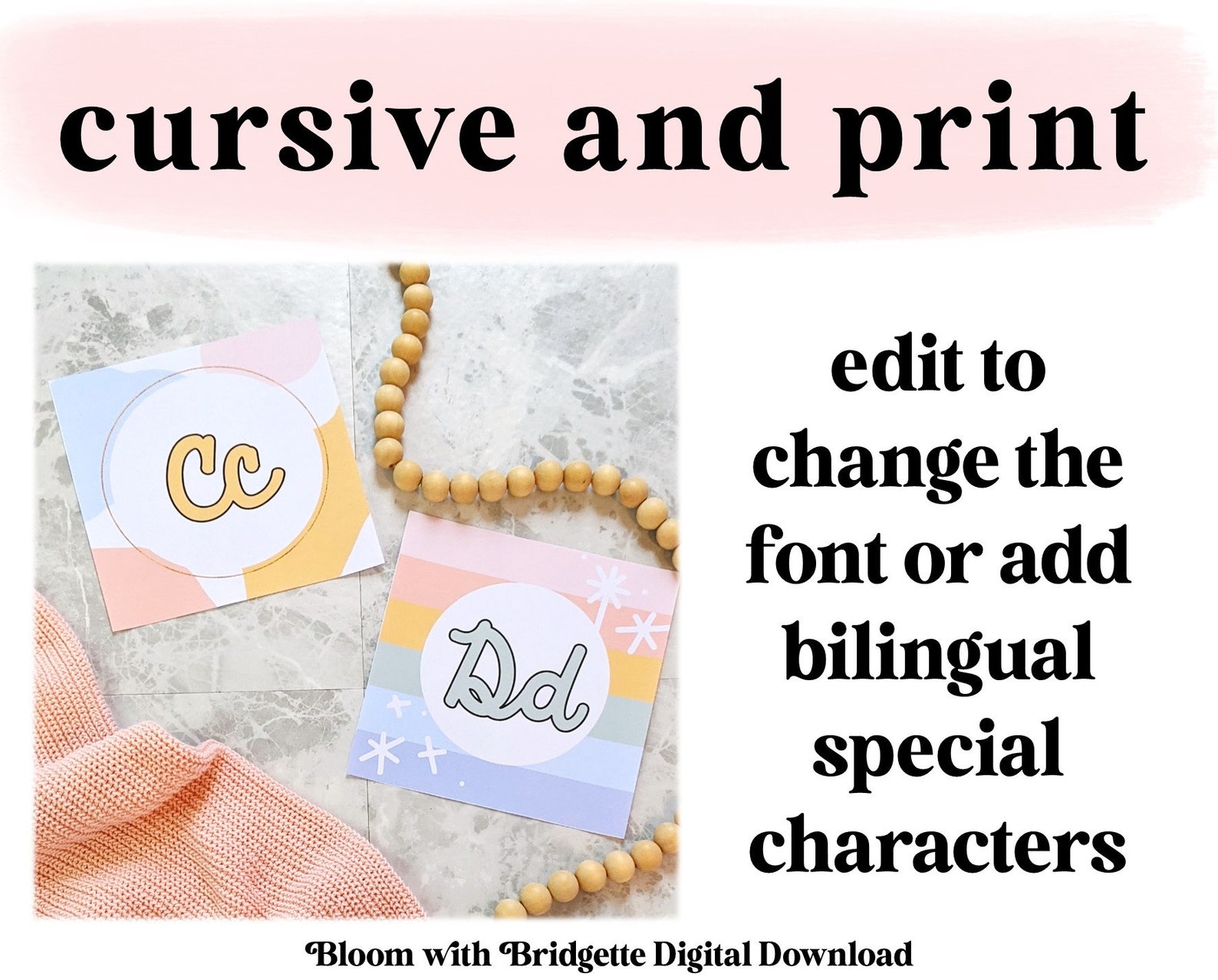 Classroom Alphabet Posters, Primary Alphabet Posters With Pictures ...