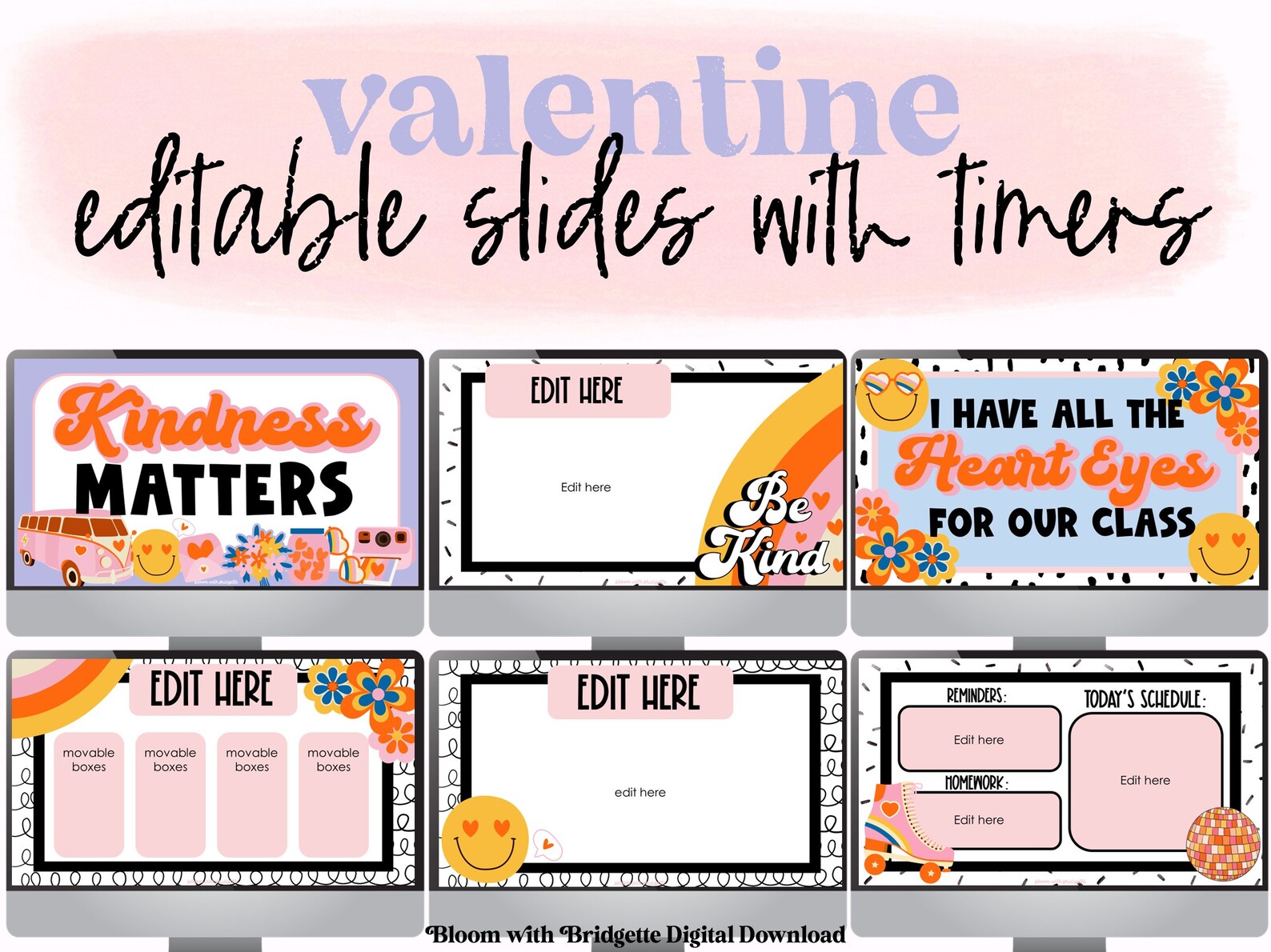 Seasonal Classroom Slide Templates With Timers Bundle, Holiday ...