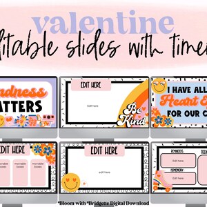 Seasonal Classroom Slide Templates With Timers Bundle, Holiday ...