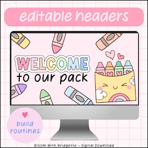 Back to School Daily Slides With Timers, Editable Templates for Canva ...