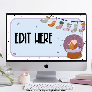 Christmas Slides, Winter Slide Templates, December Slides, Christmas ...