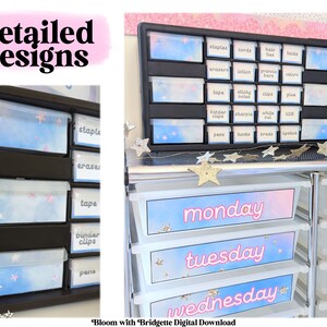 Swiftie Inspired Teacher Toolbox Labels, Pastel Classroom Decor ...