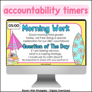 Summer Classroom Makeover | Cutesy Beach Decor | Daily Slides ...