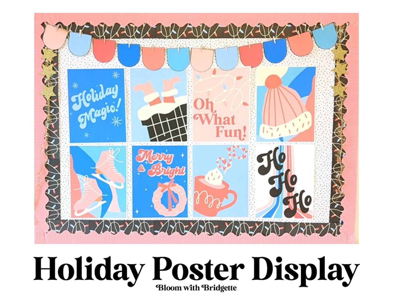 Christmas and Winter Themed Printable Classroom Decor Bundle - Etsy